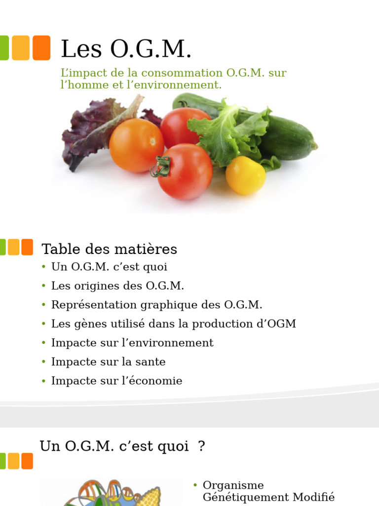 Les Ogm | PDF