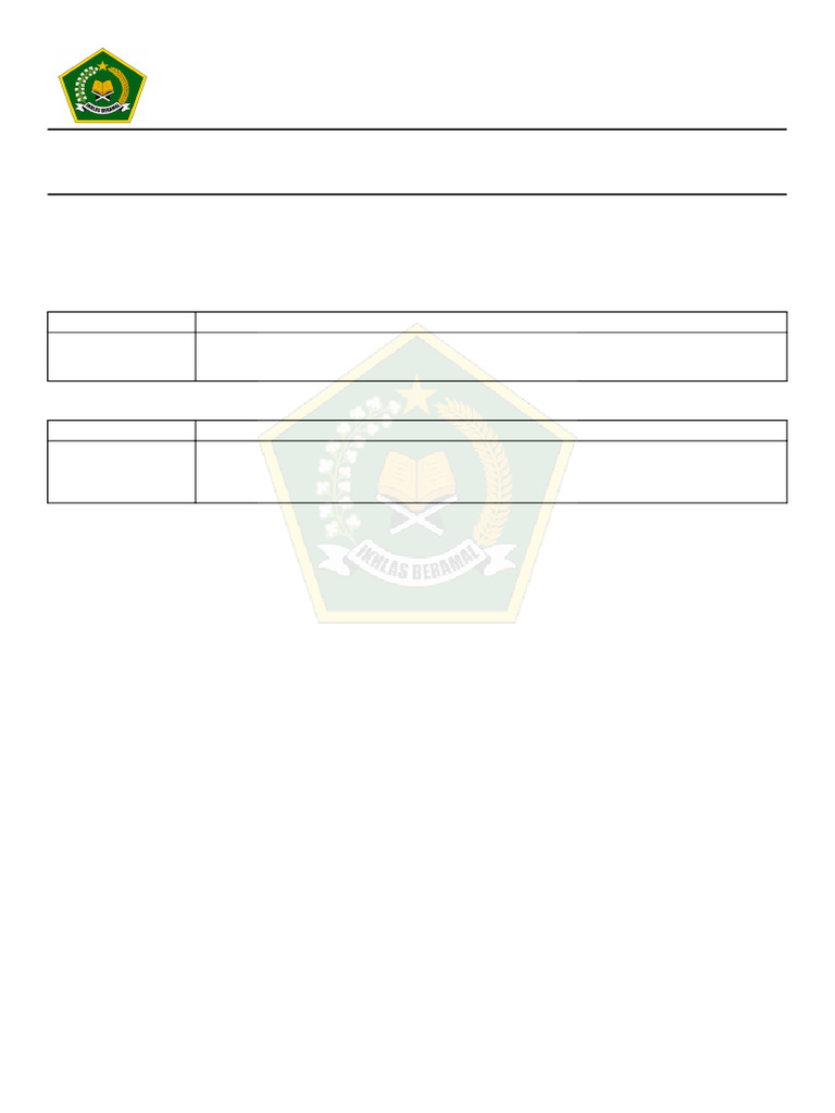 Rapor Kelas IV.A | PDF