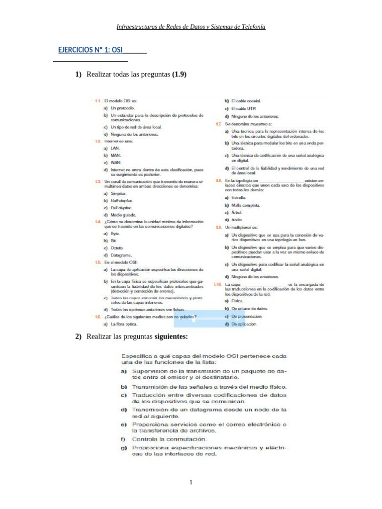 Tema1 Ejercicios (1) | PDF