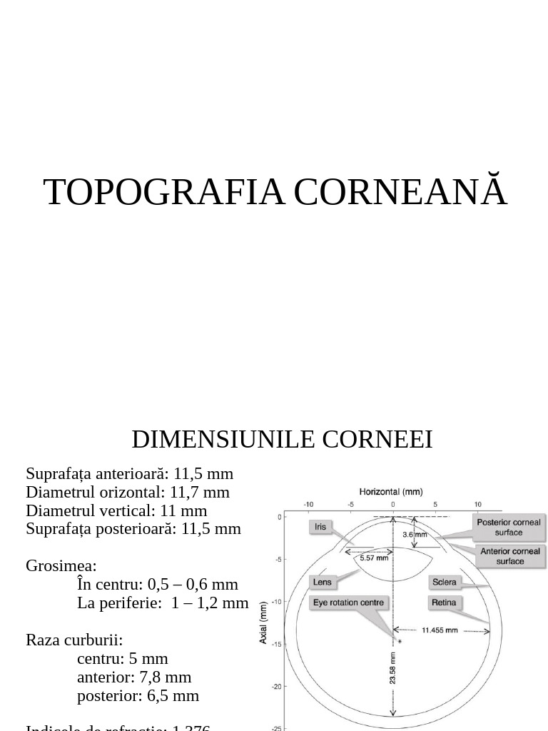 Topografia Corneană | PDF