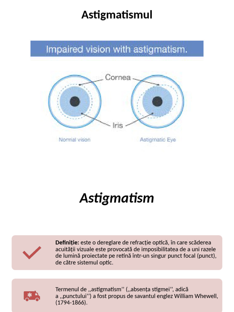 Astigmatismul 2 | PDF