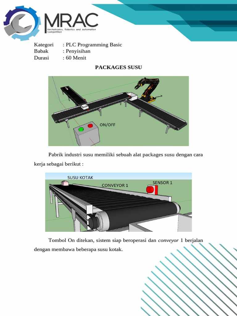 Soal PLC Basic Penyisihan | PDF
