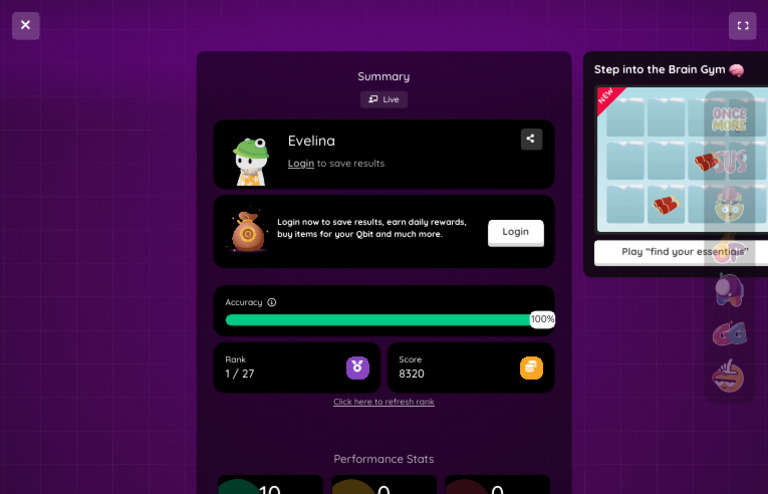 Summary - Quizizz | PDF
