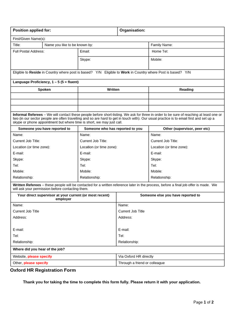 OxHR Reg - &-Equal-Opps - Form-1203 | PDF | Equal Opportunity | Justice