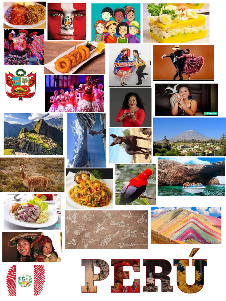 Collage de La Identidad Peruana | PDF