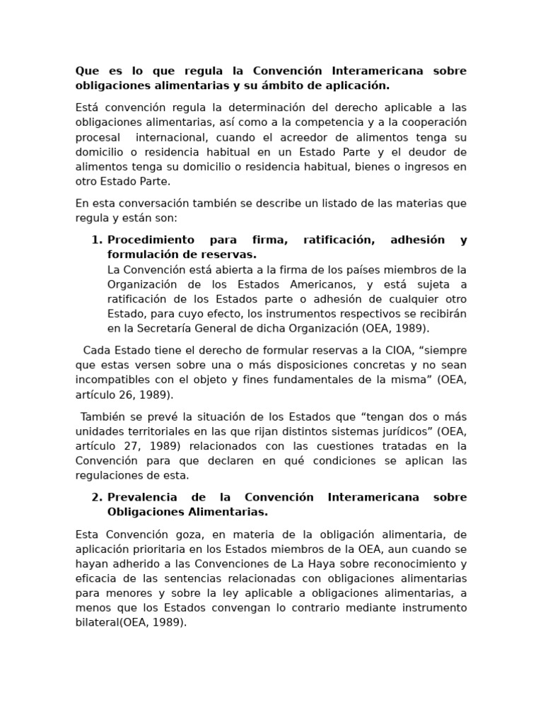 Regulacion de La CIOA | PDF