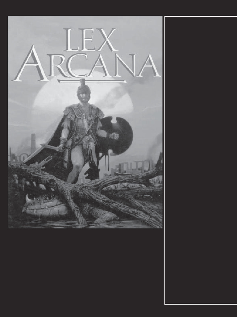 Solo Regolamento - Lex Arcana 1ed | PDF