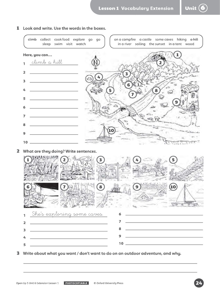 Open Up 5 Unit 6 Vocabulary Pdf