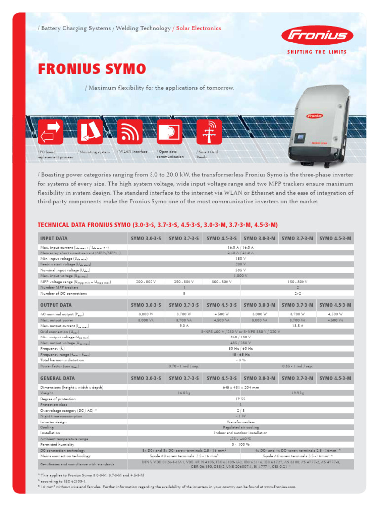 Fronius Symo | PDF