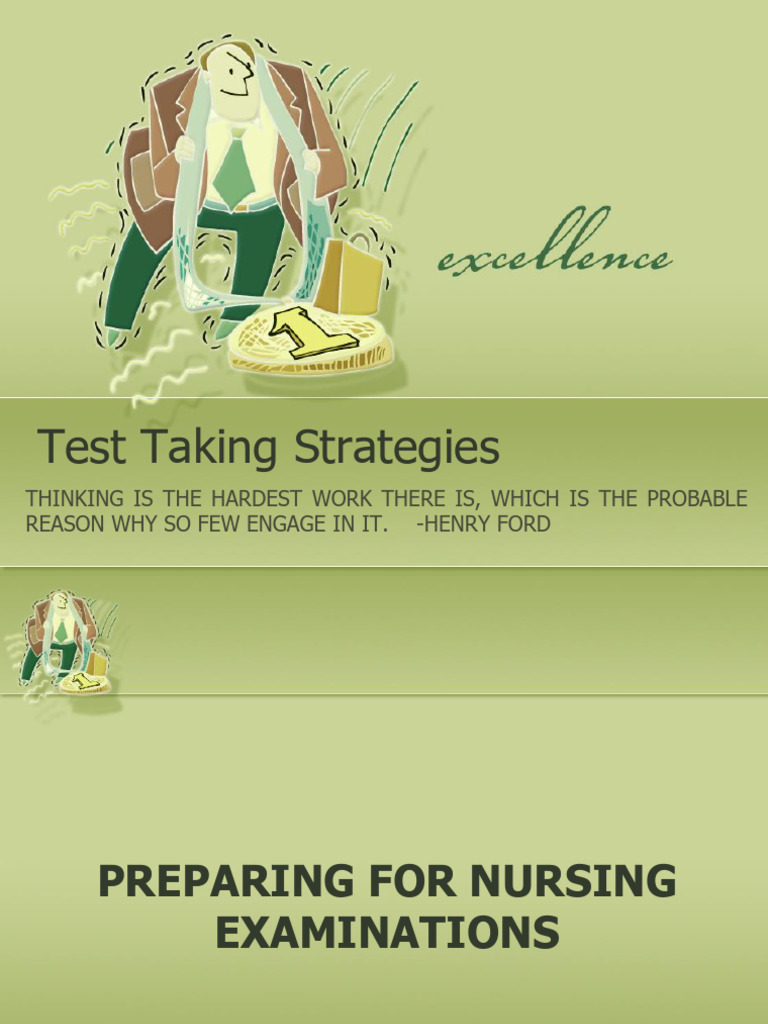 TEST-TAKING-STRATEGIES | PDF