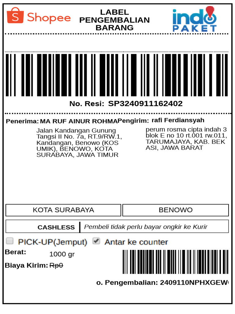 Get Return Label-1726118990469 | PDF