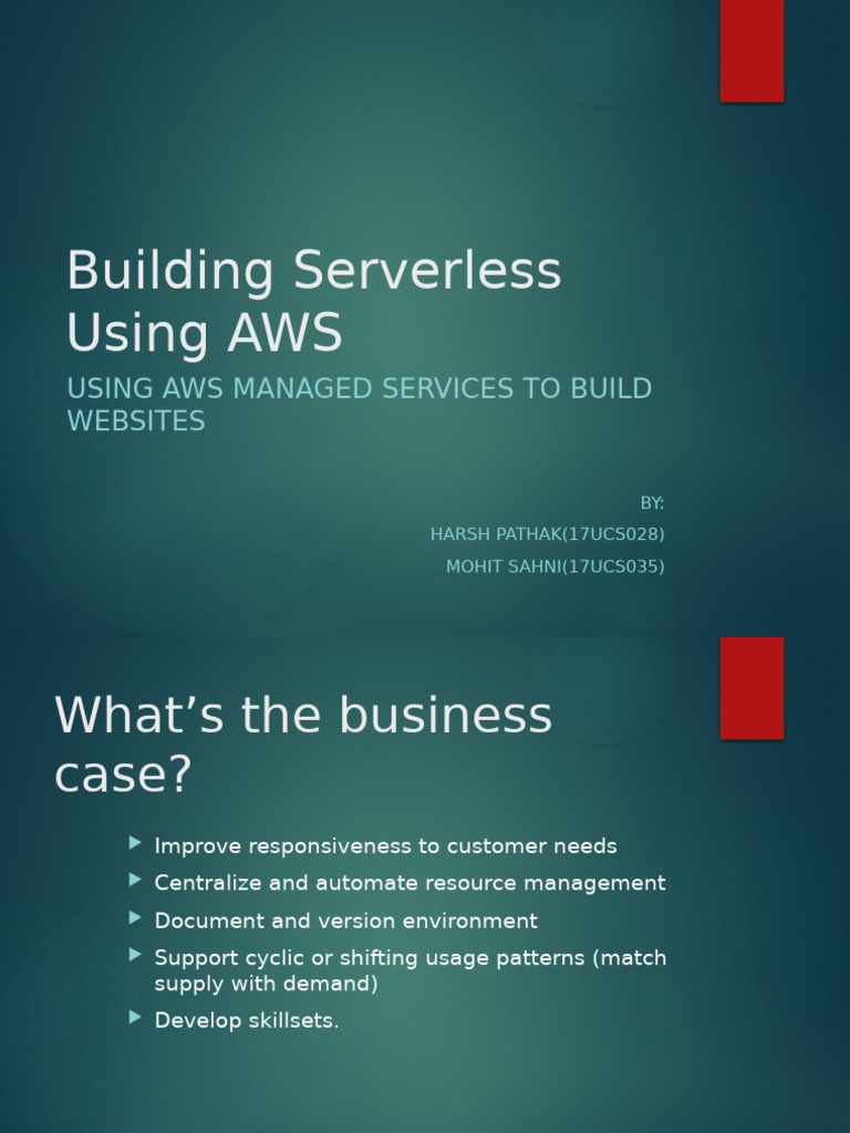 Serverless Application Architecture | PDF