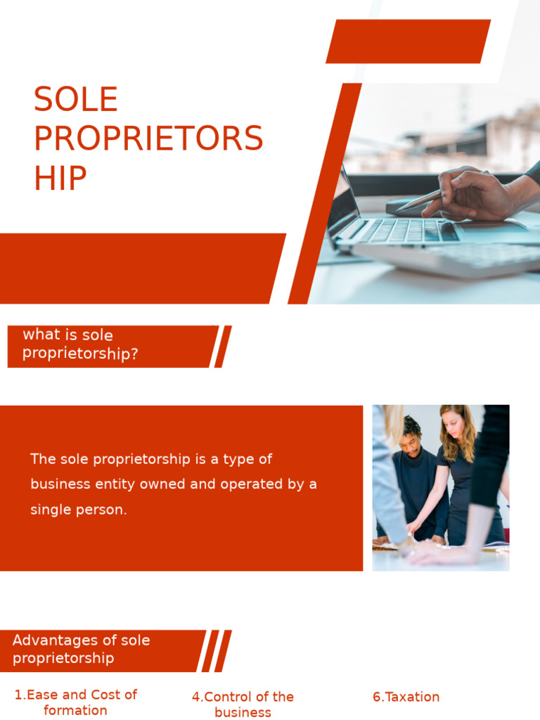 Sole Proprietorship | PDF