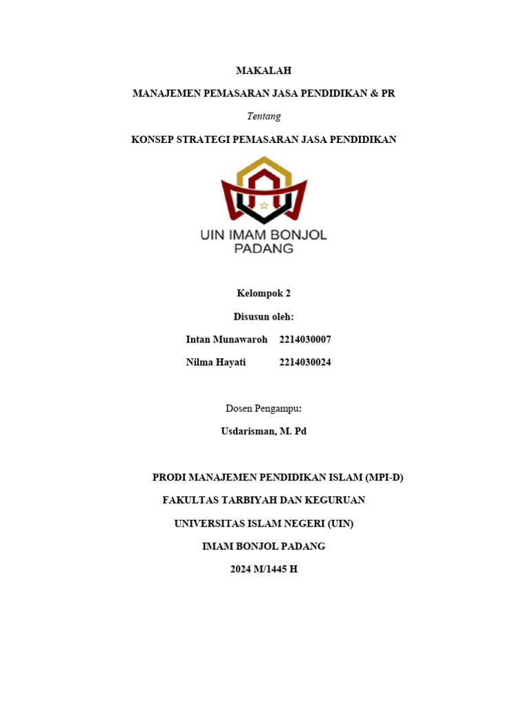 MPJP & PR Kelompok 2 | PDF