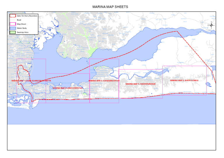 MARINA MAP SHEETS | PDF