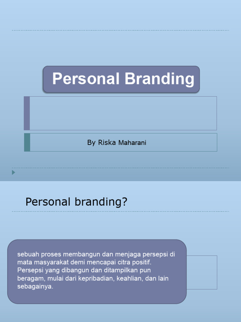 Personal Branding | PDF