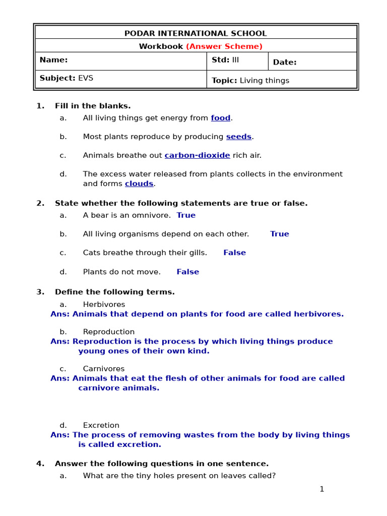 1720020844438.AS - WB - CB - III - EVS - Living Things | PDF | Foods ...