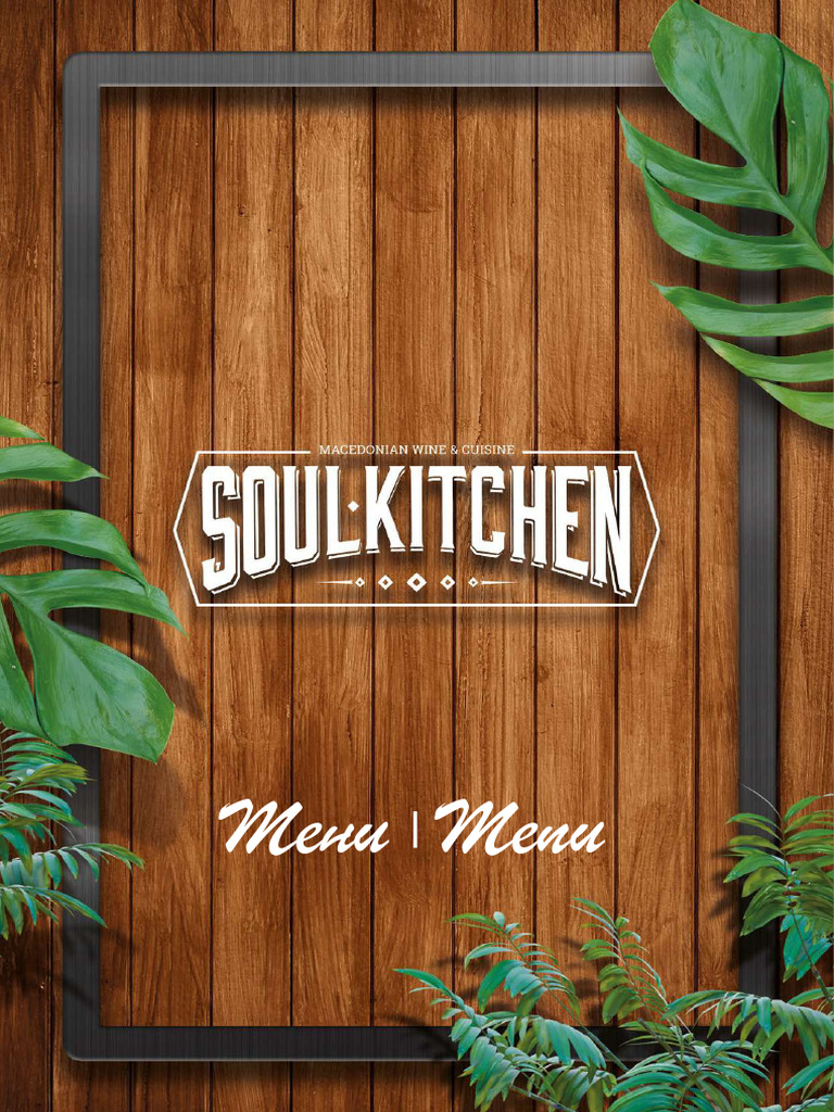Menu Soul Kitchen Eg | PDF