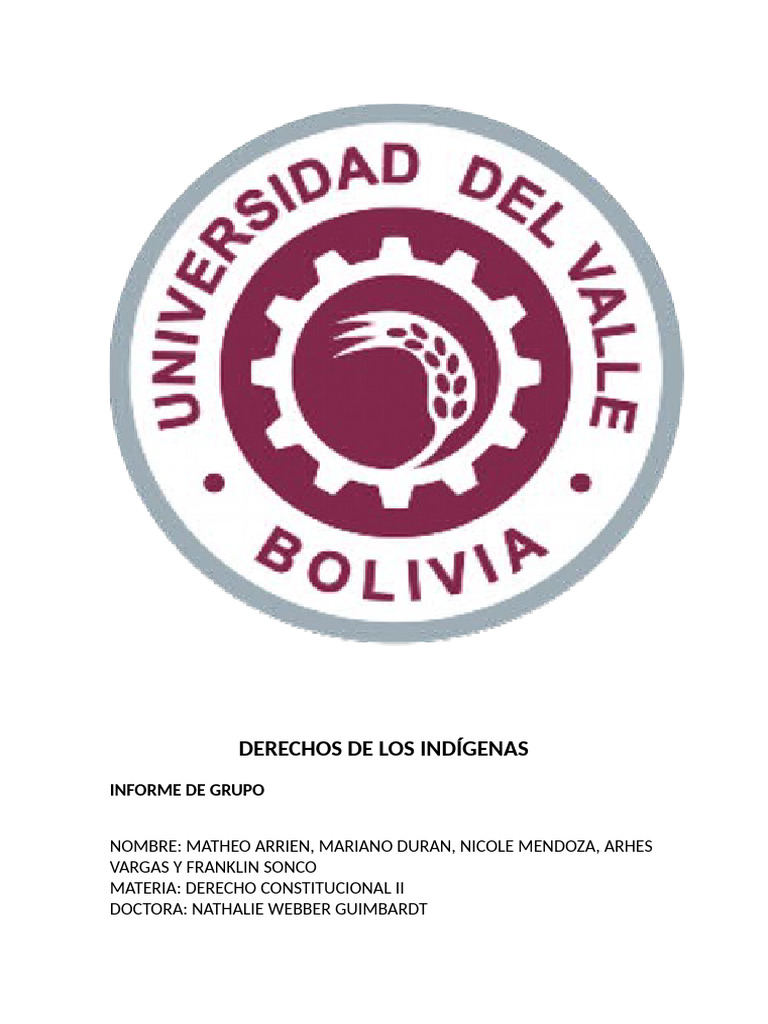 Derechos de Los Pioc | PDF