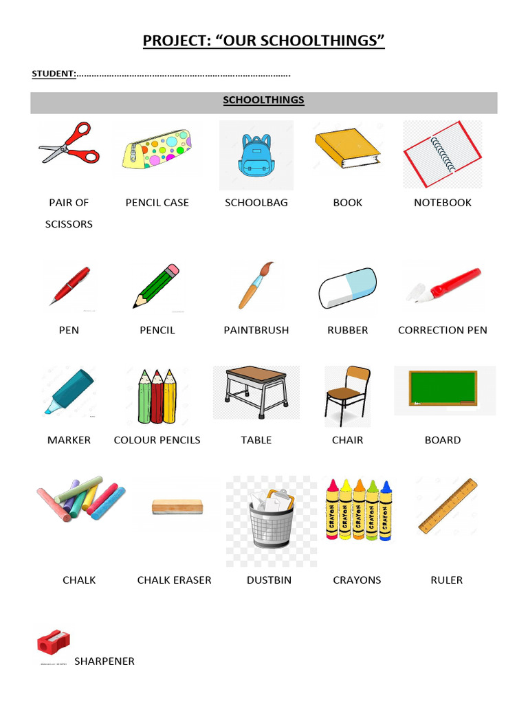 Booklet My Schoolthings Pdf