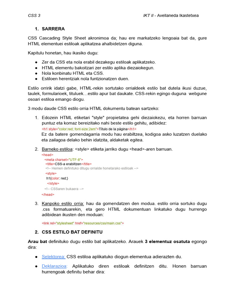 CSS 3 | PDF