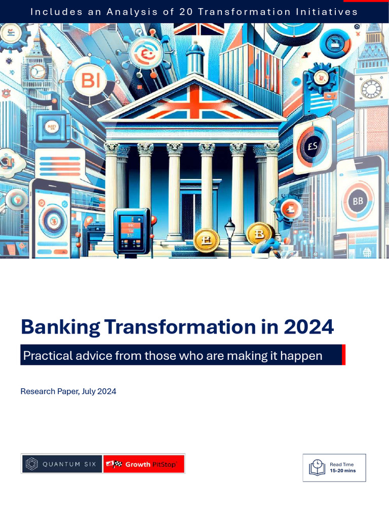 Banking Transformation 2024 Whitepaper | PDF | Risk | Chief Information ...