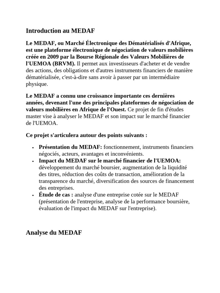 Medaf 1 | PDF