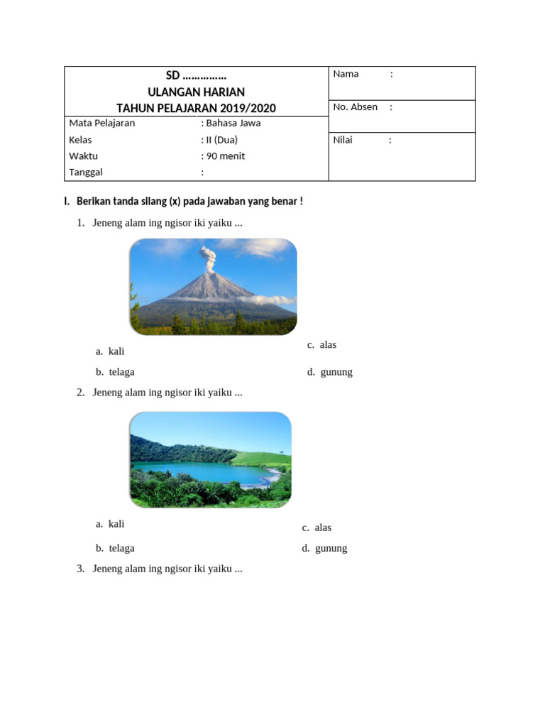 2 - A Alam Sekitar | PDF