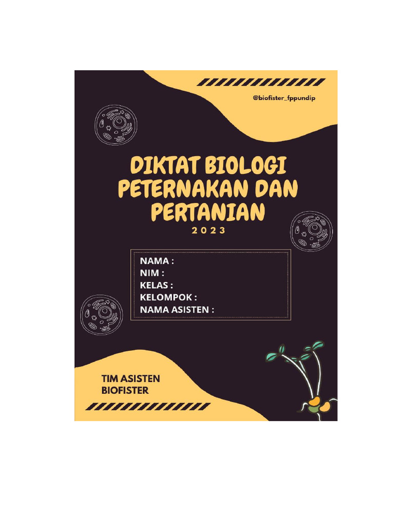 Diktat Prak Bio 2023 | PDF