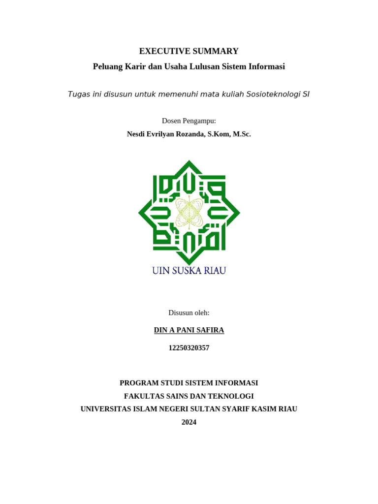 EXECUTIVE SUMMARY | PDF