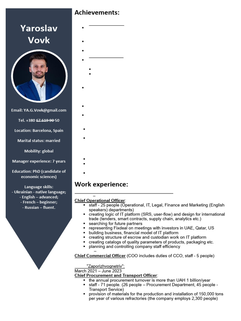 CV Vovk (Eng 10.12.23) | PDF