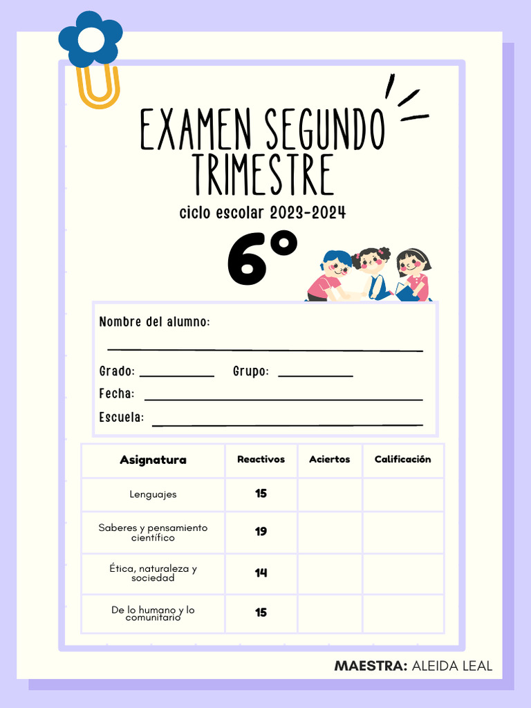 examen corregido | PDF