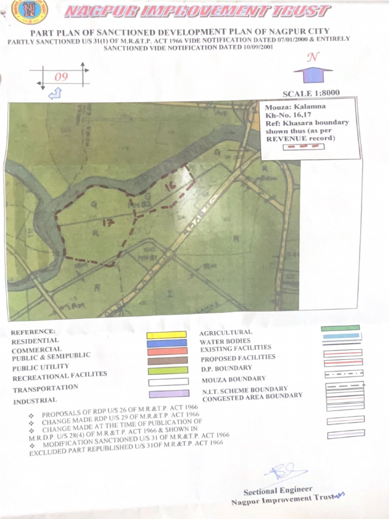 Kalamna Map Khasra 16-17 | PDF