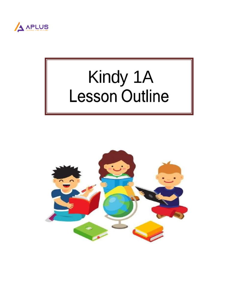 Course Outline - Kindy 1A and 1B - 2024 | PDF | Drink
