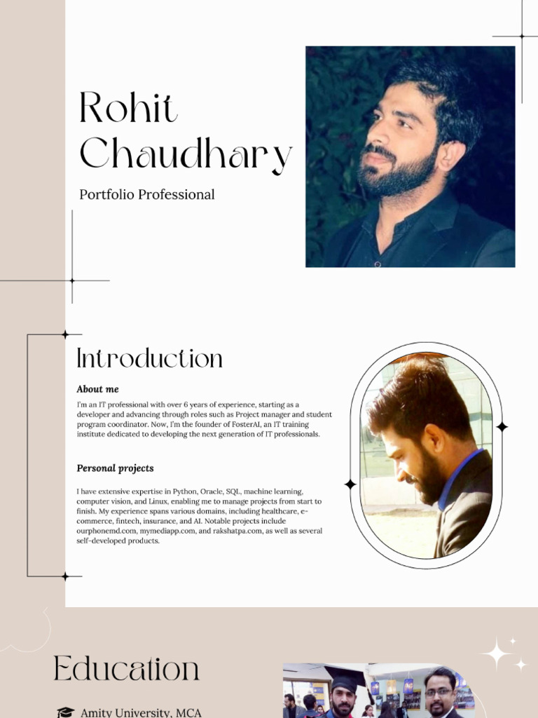 Rohit Portfolio | PDF