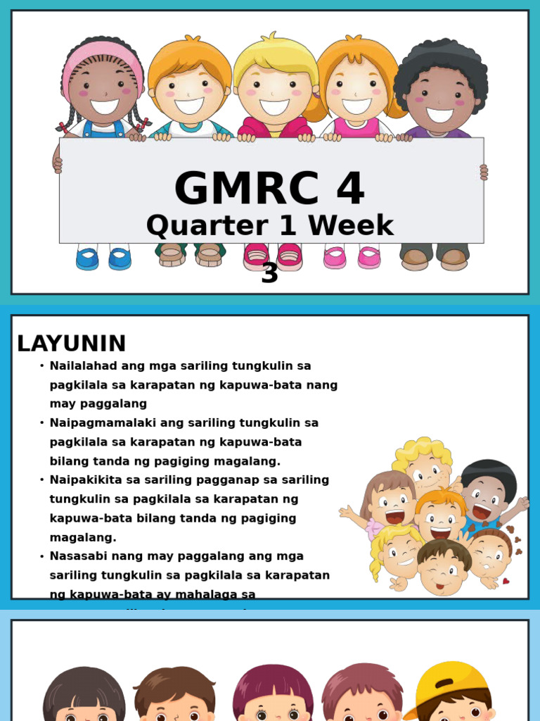 GMRC Q1 W3 | PDF