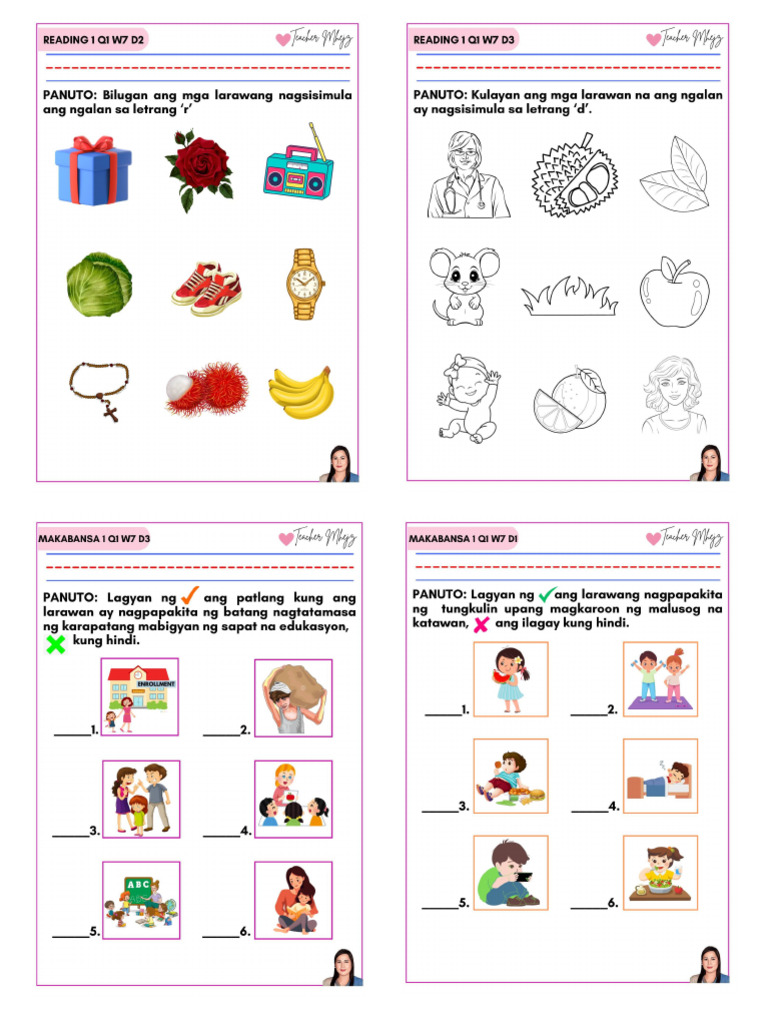 WEEK 7 worksheet | PDF