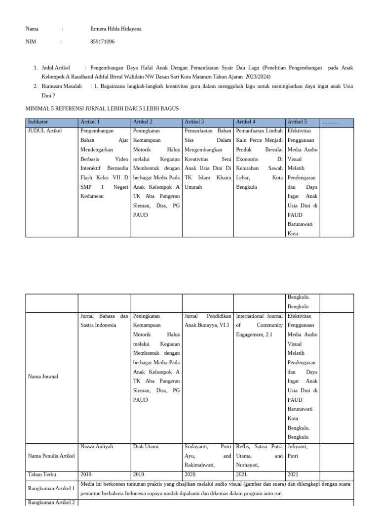 Format Tugas 1 | PDF