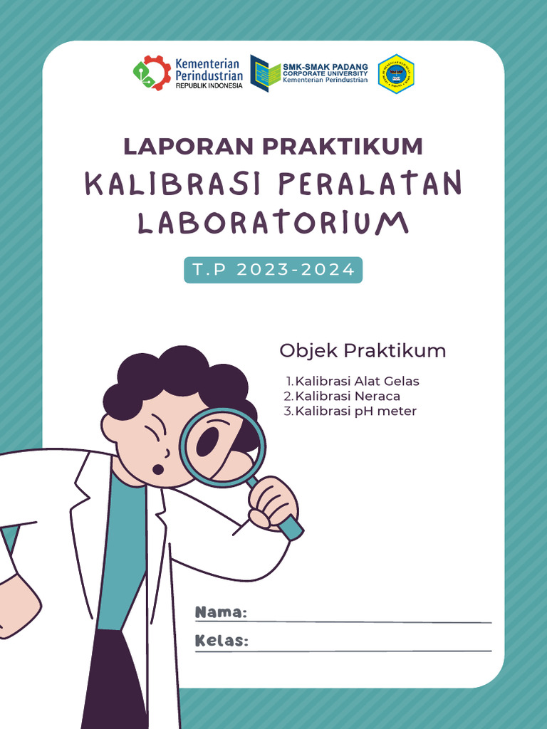 Cover Laporan Praktikum Kalibrasi 2024 | PDF