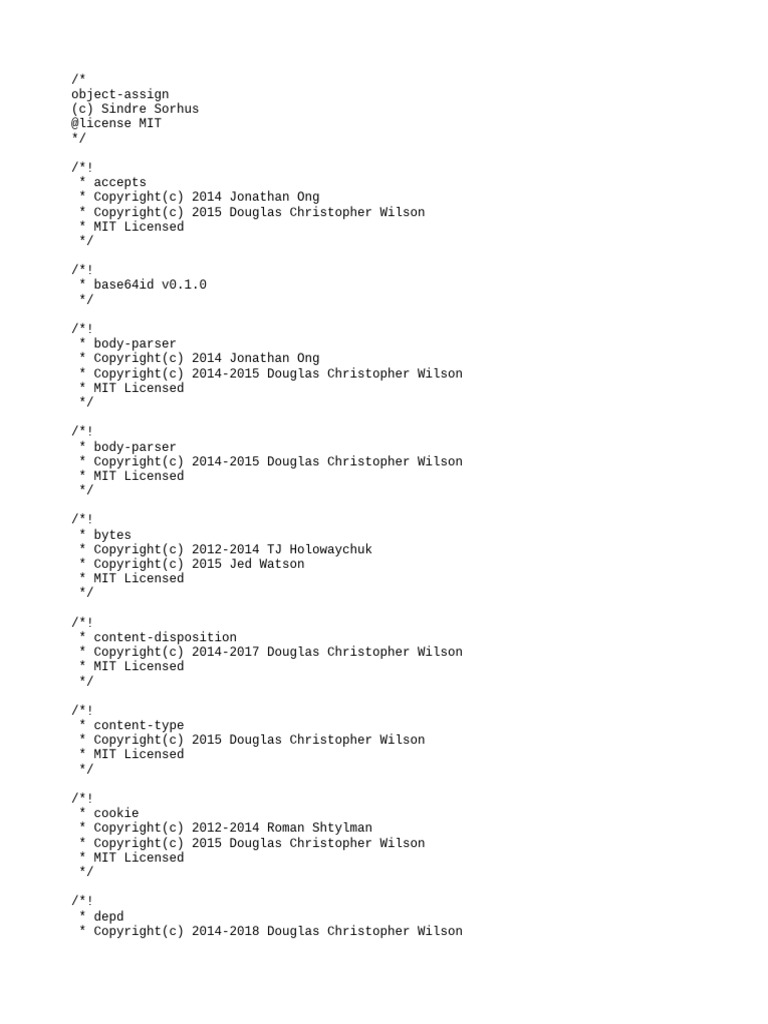 Main Js LICENSE | PDF