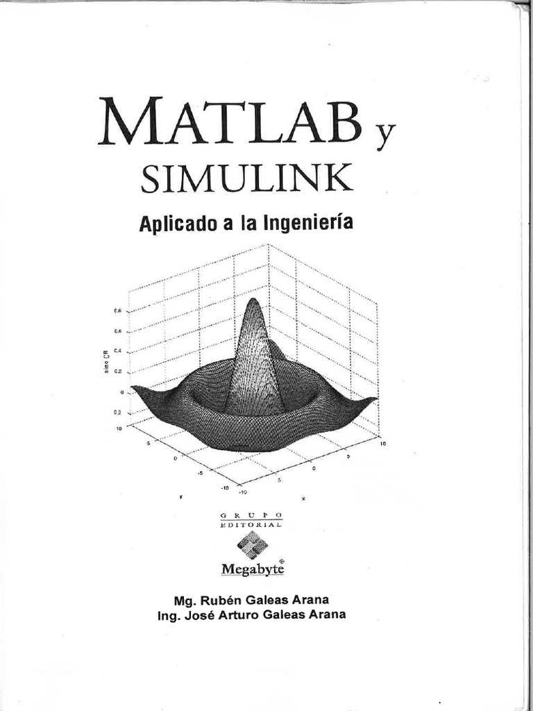 Matlab y Simulink Aplicado A La Ingenieria | PDF