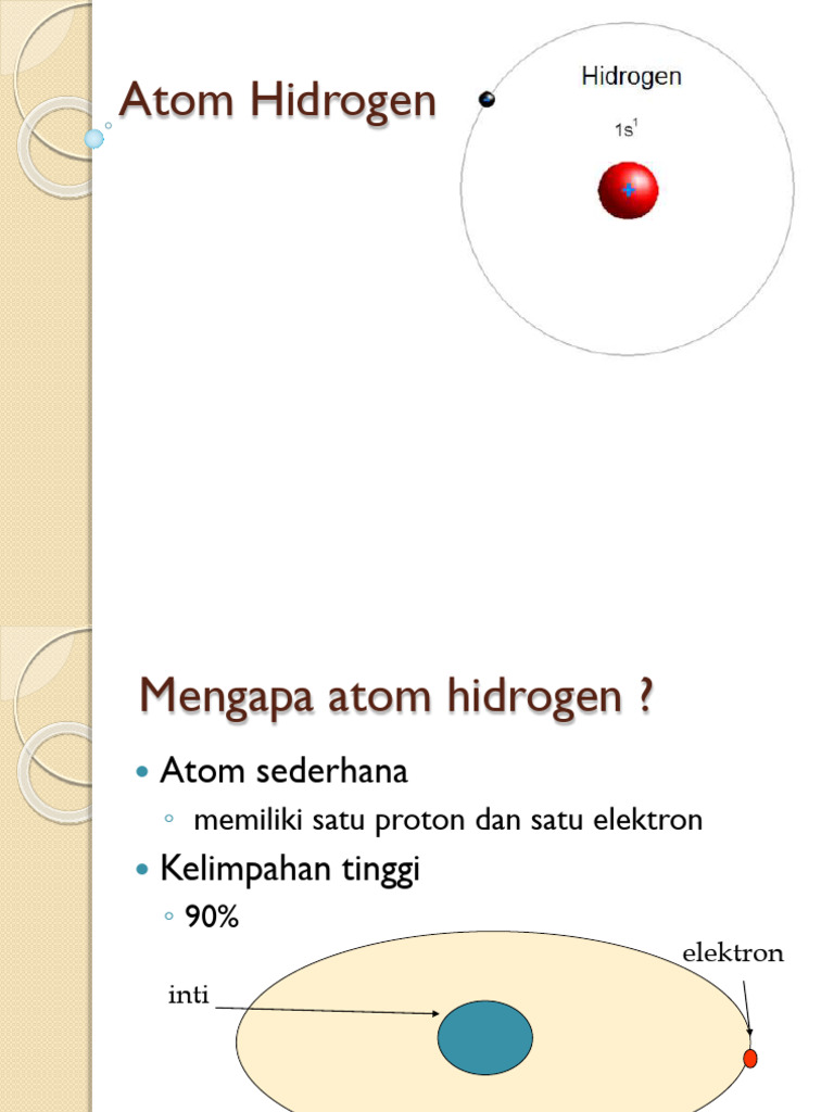 Review Atom Hidrogen | PDF