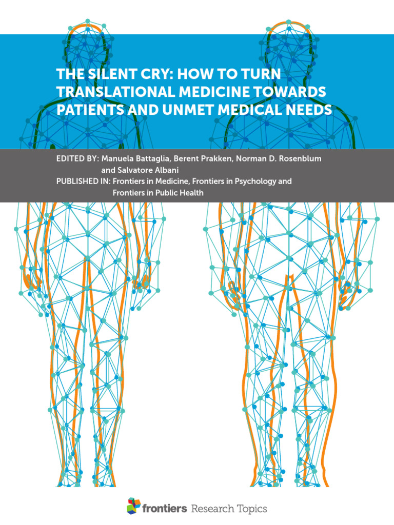 The Silent Cry - How To Turn Translational Medicine Towards Patients ...