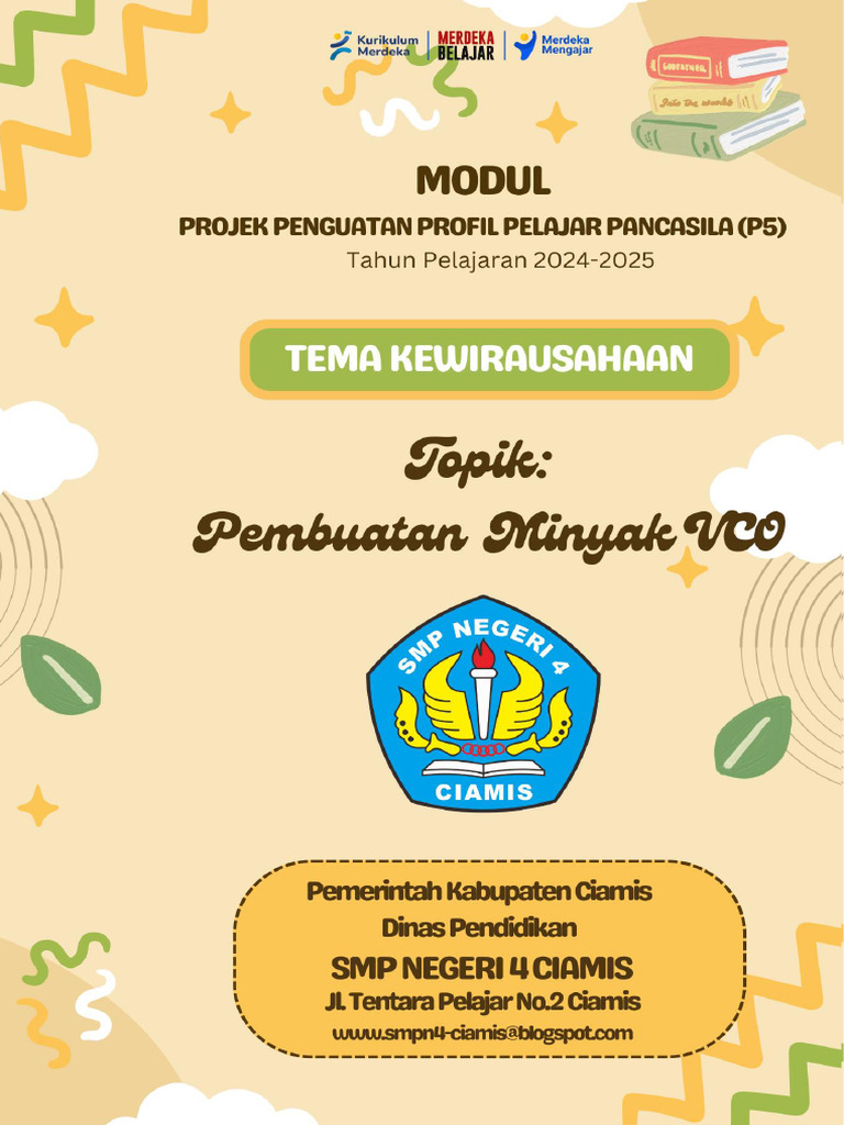 Modul P5 Kewirausahaan Vco | PDF