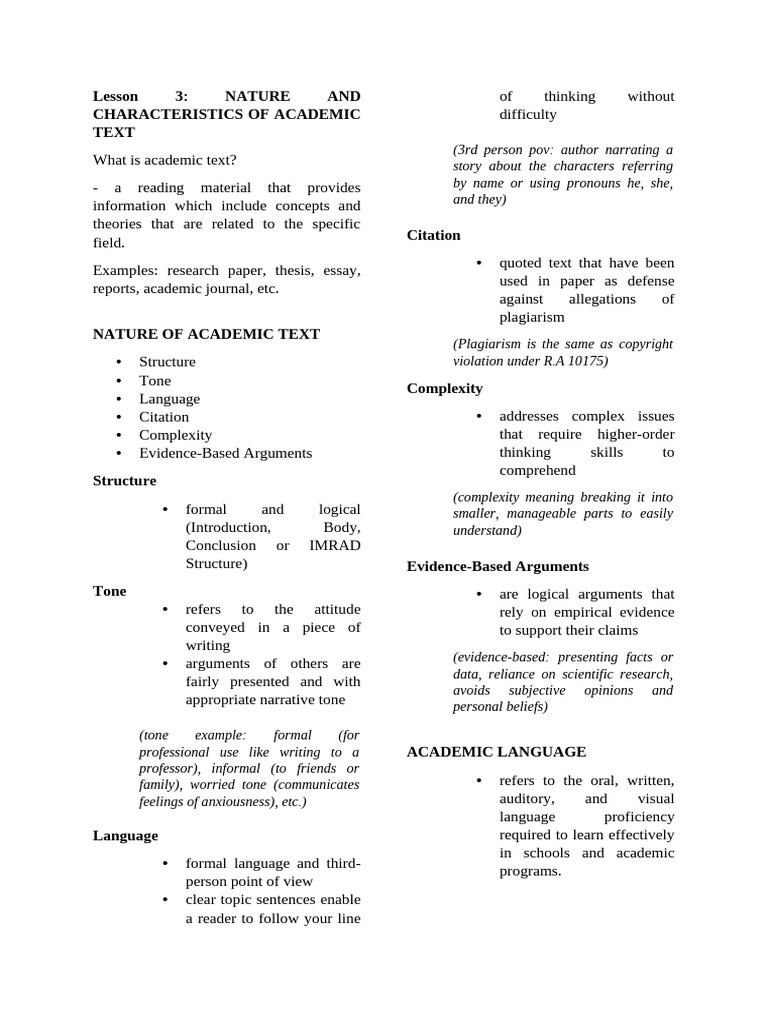 Structure of Text | PDF | Plagiarism | Language Arts & Discipline