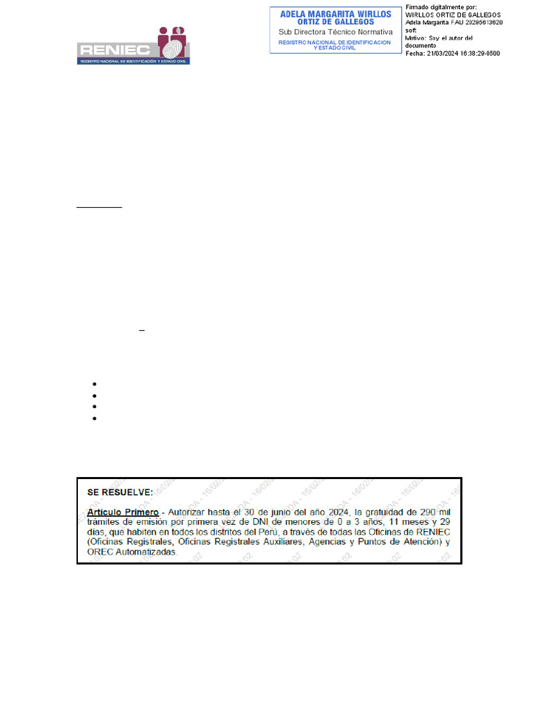 R5985.59876#OFICIO CIRCULAR-San Borja-000009-2024-DRC - SDTN - RENIEC-2024-03-21-A | PDF