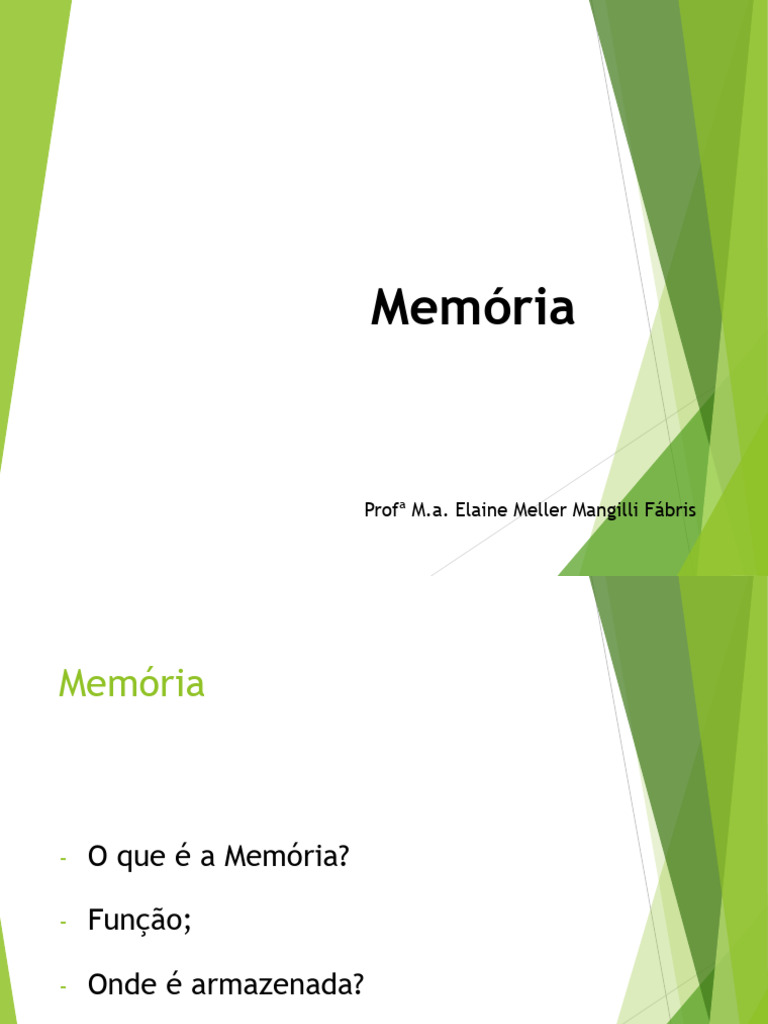 Memória | PDF