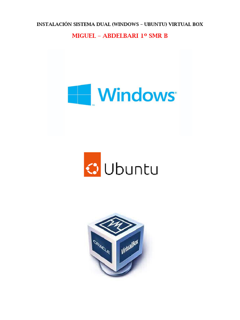 Instalación Sistema Dual | PDF