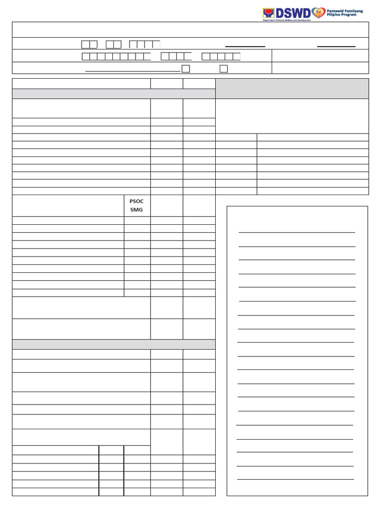 SWDI Score Sheet Revised 2019 v3 | PDF
