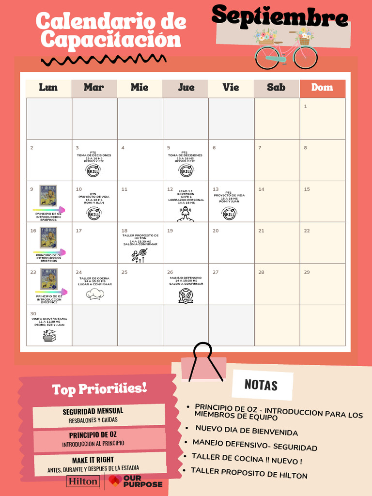 Calendario Pilar | PDF